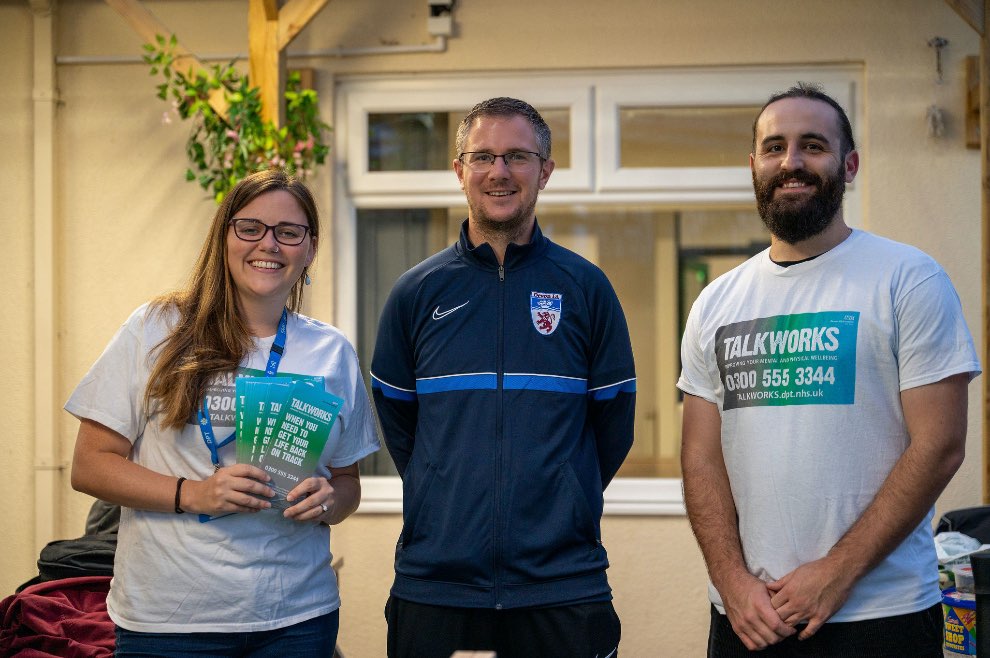 TALKWORKS teams up with the Devon County Football Association to promote mental health in the ...